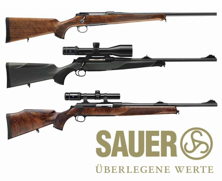 Además del S100, Sauer fabrica actualmente rifles S101 y S404 de ...